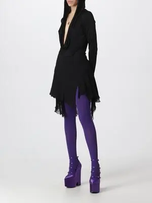 Versace Chiffon Skirt - Black