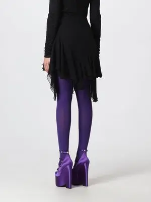 Versace Chiffon Skirt - Black
