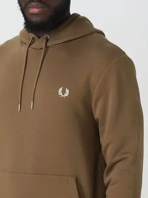 Fred Perry Embroidered Laurel Wreath Hoodie