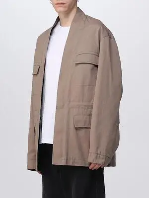 AMBUSH Relaxed Fit Jacket With Drawstring Waist - Kaki