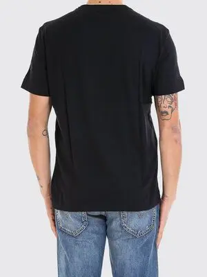 Polo Ralph Lauren Crewneck Cotton T-shirt With Embroidered Pony Logo - Black