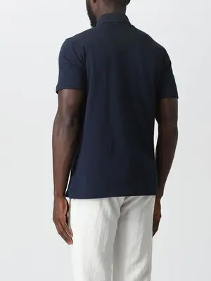 Aspesi Cotton Polo Shirt - Navy
