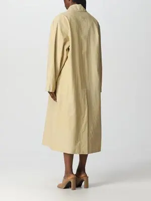 MAISON MARGIELA Single Breasted Trench Coat - Beige