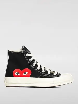Play Comme Des Garcon X Converse Chuck Taylor High Top Sneakers