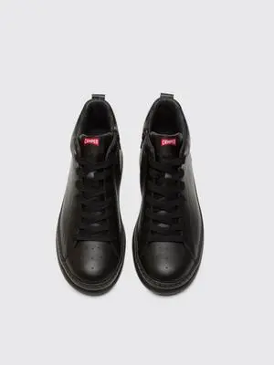 Camper Full-grain Calfskin Runner Sneakers - Black