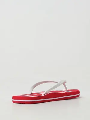 EA7 Striped Flip Flops