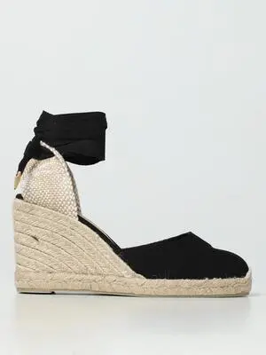 CastaÑer Castañer Wedge Espadrilles Black