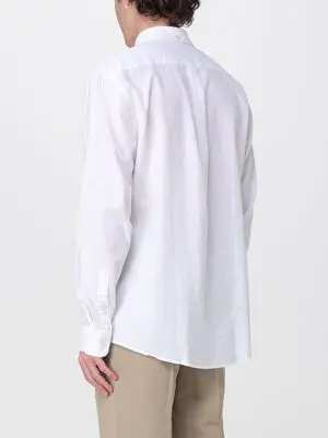 Barbour Linen And Cotton Shirt - White