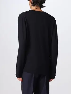 Karl Lagerfeld Embellished Crew Neck Sweater - Navy