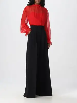 Moschino Wide-leg Tailored Pants - Black