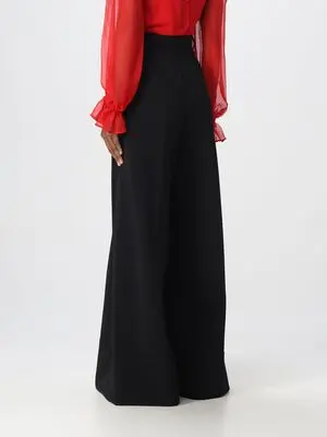 Moschino Wide-leg Tailored Pants - Black
