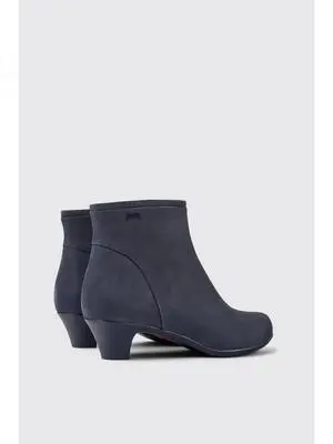 Camper Nubuck Leather Ankle Boots