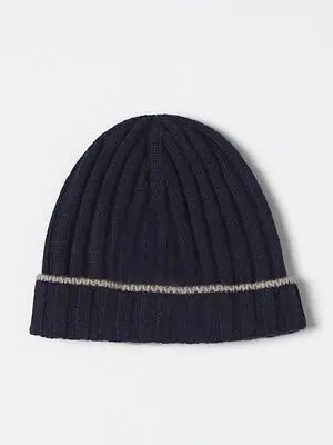 Brunello Cucinelli Cashmere Beanie Navy