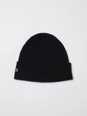 Lacoste Ribbed Beanie - Blue