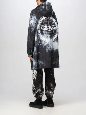 Versace Printed Hooded Coat