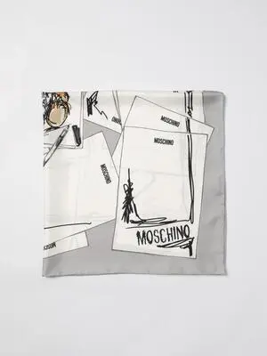 Moschino Neck Scarf - Grey 1