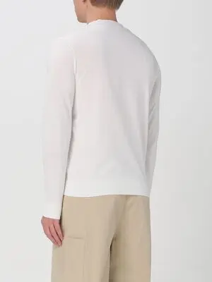 PAOLO PECORA Crew Neck Sweater - White