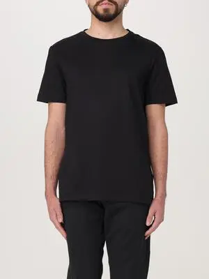 DONDUP Cotton T-shirt With Mini Logo Black