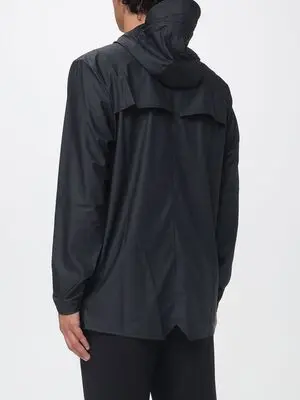 Rains Hooded Waterproof Jacket - Black