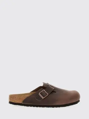 BIRKENSTOCK Buckled Clogs - Brown
