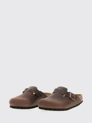 BIRKENSTOCK Buckled Clogs - Brown