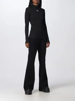 Versace Ribbed Turtleneck Top