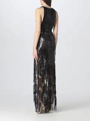 Elisabetta Franchi Dress In Sequined Fabric