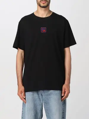Balmain T-shirt In Cotton Black