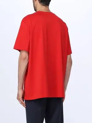 Balmain T-shirt In Cotton - Red