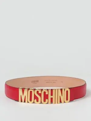 Moschino Moschino Couture Logo Belt Red