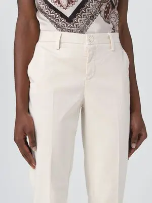 Liu Jo Button Detailed Tapered Leg Trousers