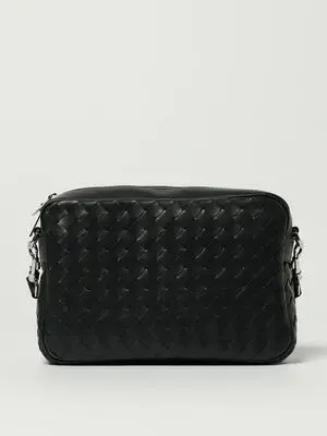 Bottega Veneta Woven Leather Bag - Silver