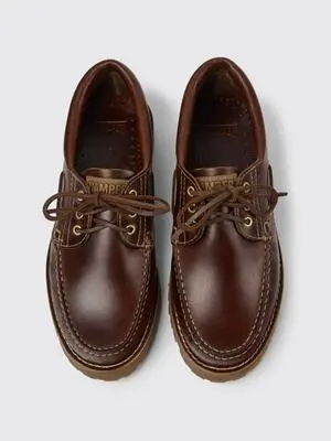 Camper Leather Lace-up Loafers