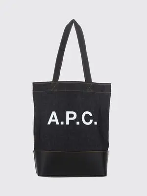 A.p.c. Denim And Tote Bag - Blue