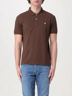 BROOKSFIELD Polo Shirt Men Brown