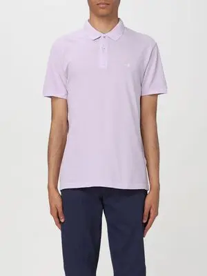BROOKSFIELD Polo Shirt Men Lilac