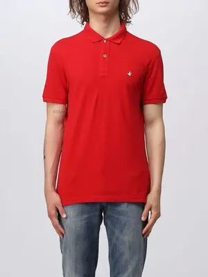 BROOKSFIELD Polo Shirt Men Red