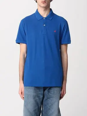 BROOKSFIELD Polo Shirt Men Royal Blue