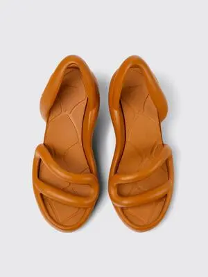 Camper Kobarah Rubber Heeled Sandals - Brown