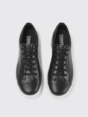 Camper Runner Up Calfskin Sneakers - Black