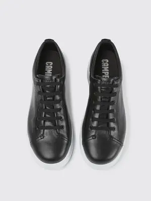 Camper Runner Up Calfskin Sneakers - Black
