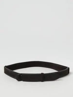 Orciani Orciani Suede Calfskin Leather Belt Dark