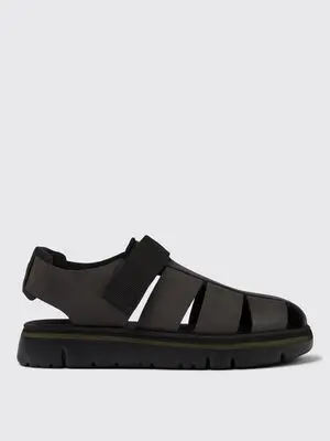 Camper Oruga Leather Sandals - Brown