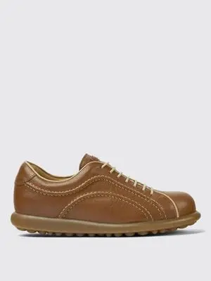 Camper Sneakers With Lace Up Fastening - Brown
