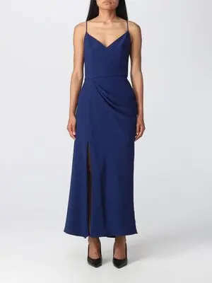 Alexander McQueen Viscose Blend Long Dress