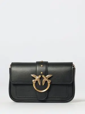 Pinko Mini Bag With Chain Strap - Black