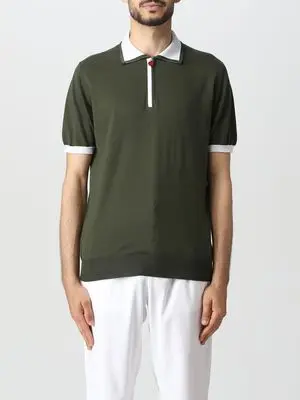 Kiton Polo Shirt Men Green