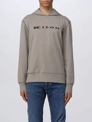 Kiton KITON Crewneck Sweatshirt Dove Grey