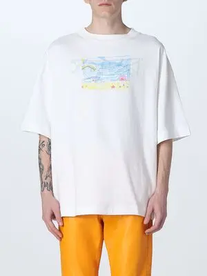 PAURA X Giglio. Com Double-sided T-shirt - White
