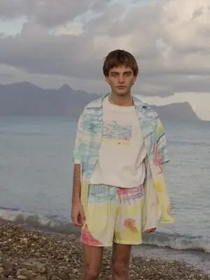 PAURA X" Short Sleeve Printed Shirt